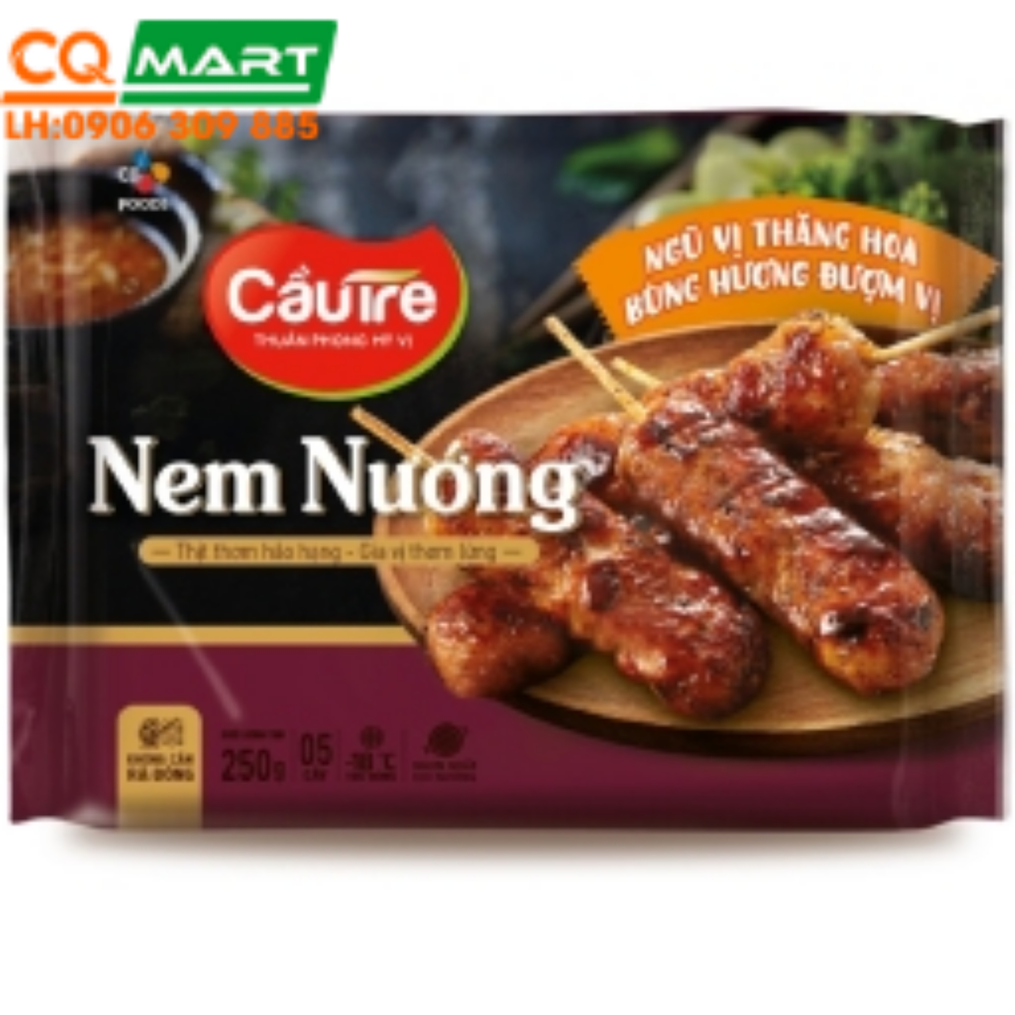 CQ Mart Food & Wine. Nem Nướng CJ Cầu Tre 250g