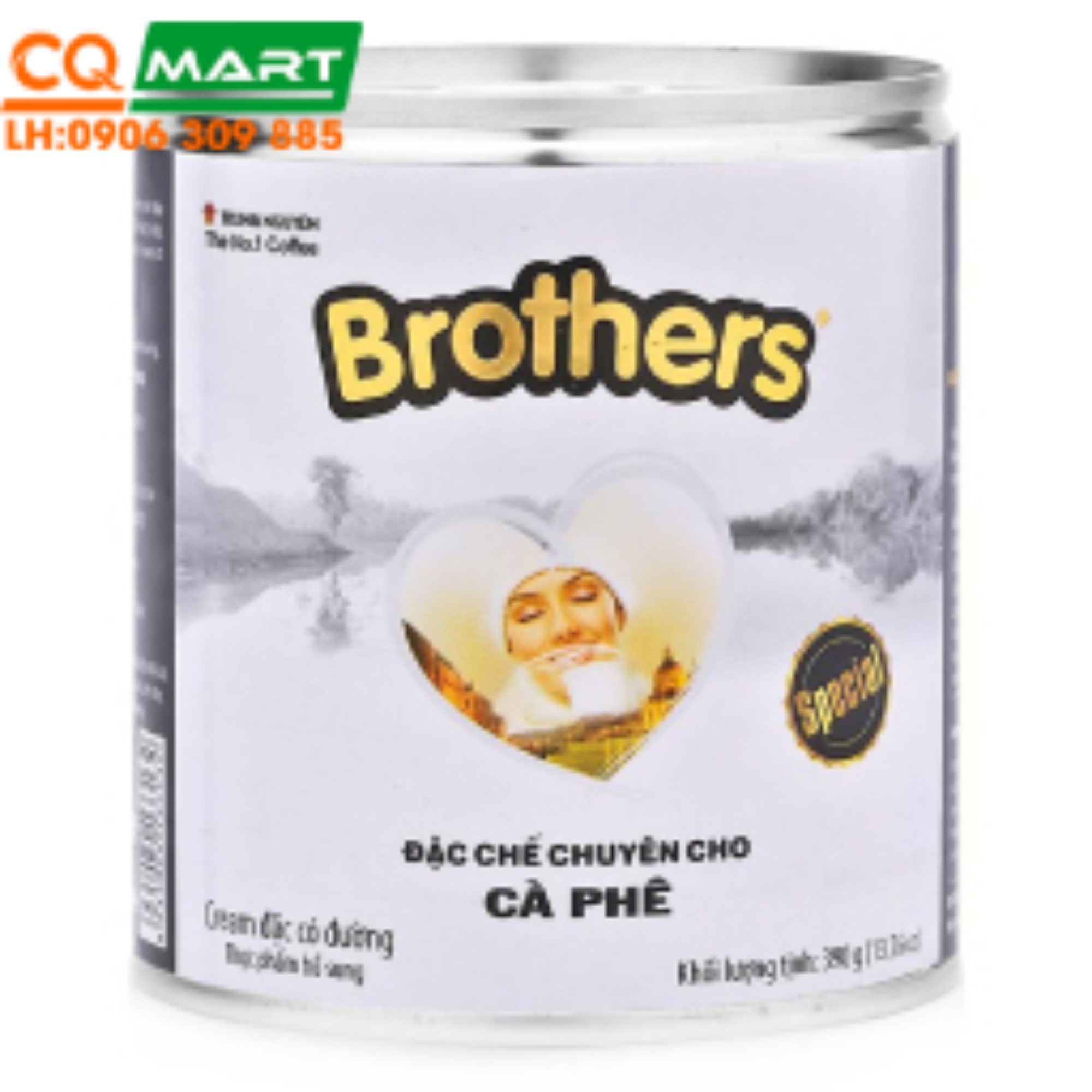 CQ Mart Food & Wine. Sữa Đặc Có Đường Trung Nguyên Brothers 390g