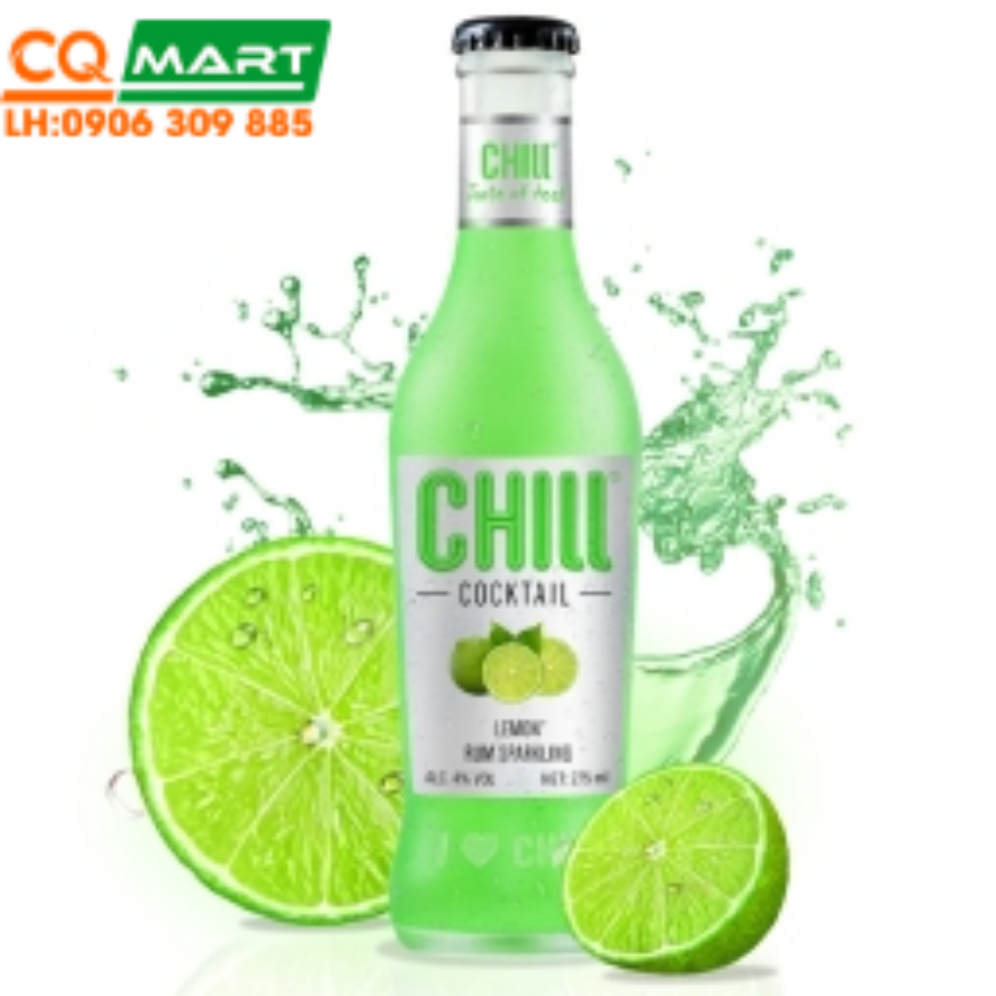 CQ Mart Food & Wine. Nước Trái Cây Lên Men Chill Original Lemon & Rum ...
