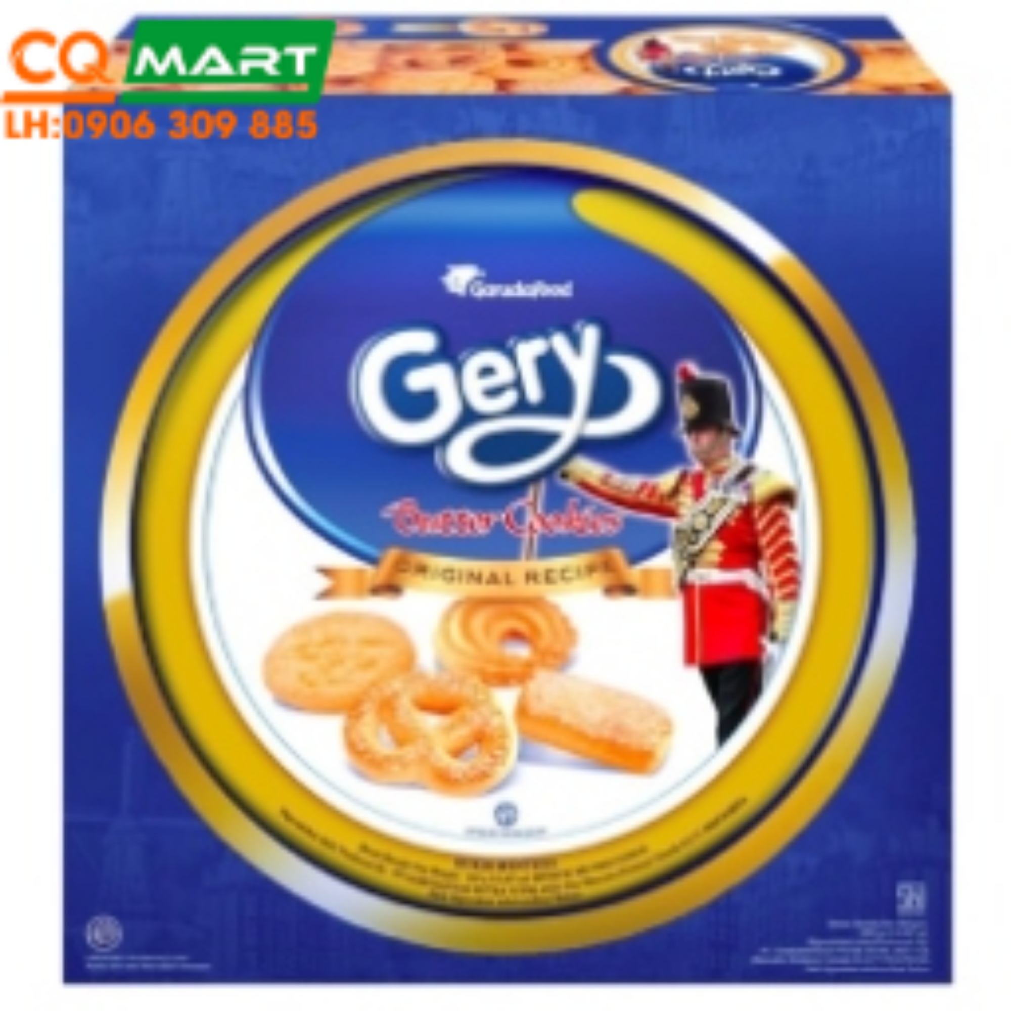 CQ Mart Food & Wine. Bánh Quy Bơ Gery Hollanda 454g