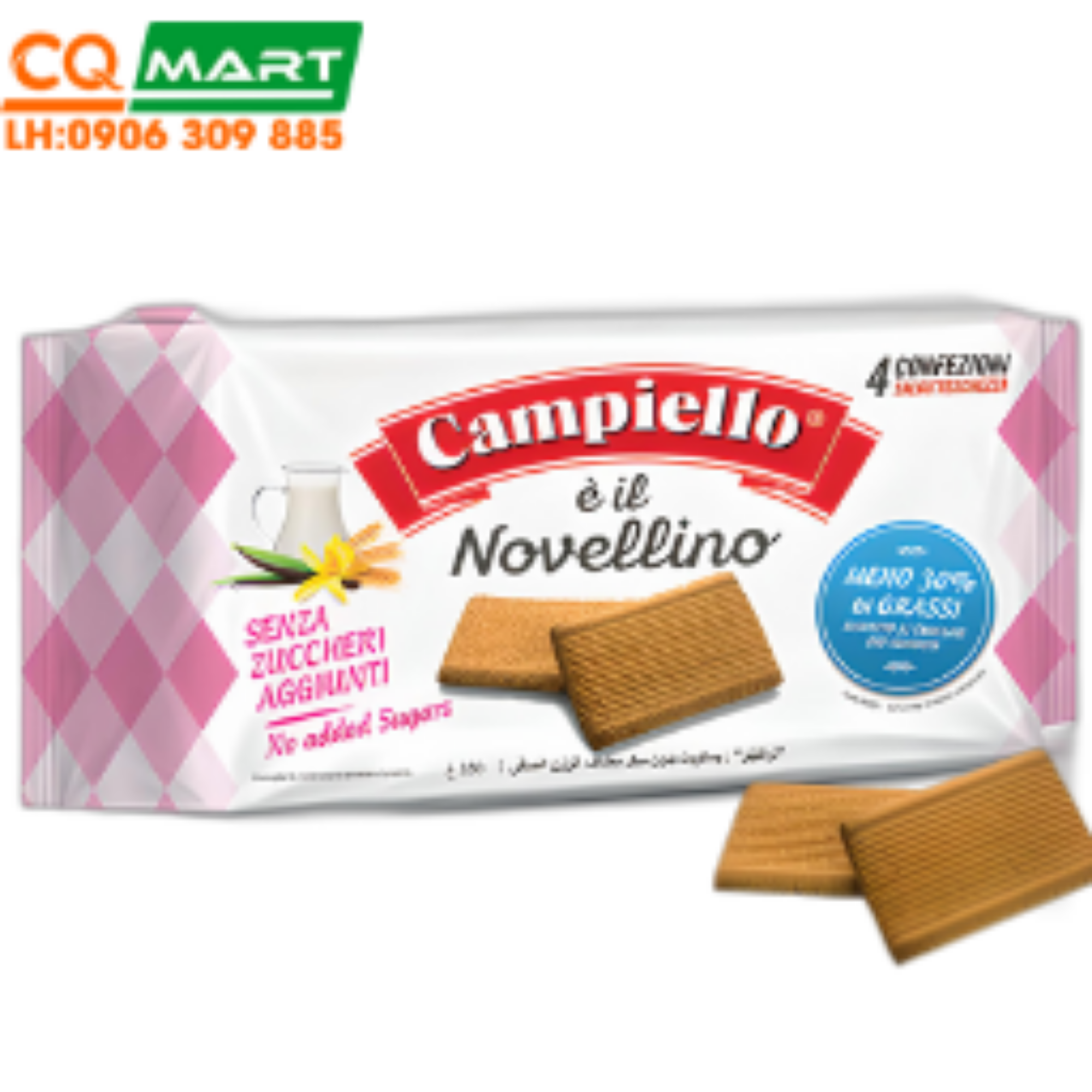 CQ Mart Food & Wine. Bánh Quy Campiello Novellino 350g