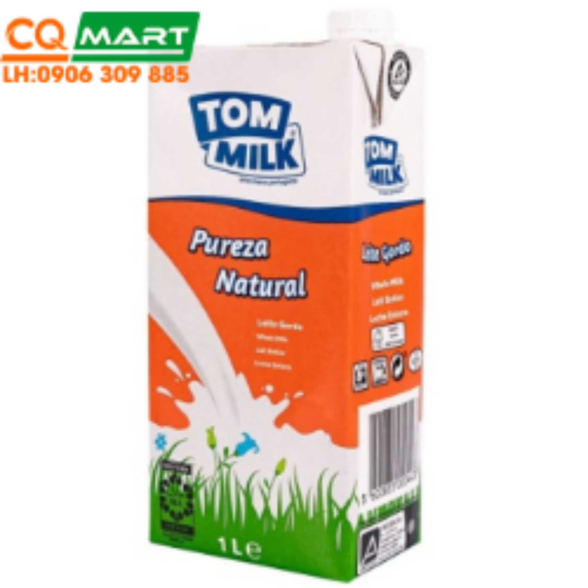 CQ Mart Food & Wine. Sữa Tươi Nguyên Kem Tom Milk 1L