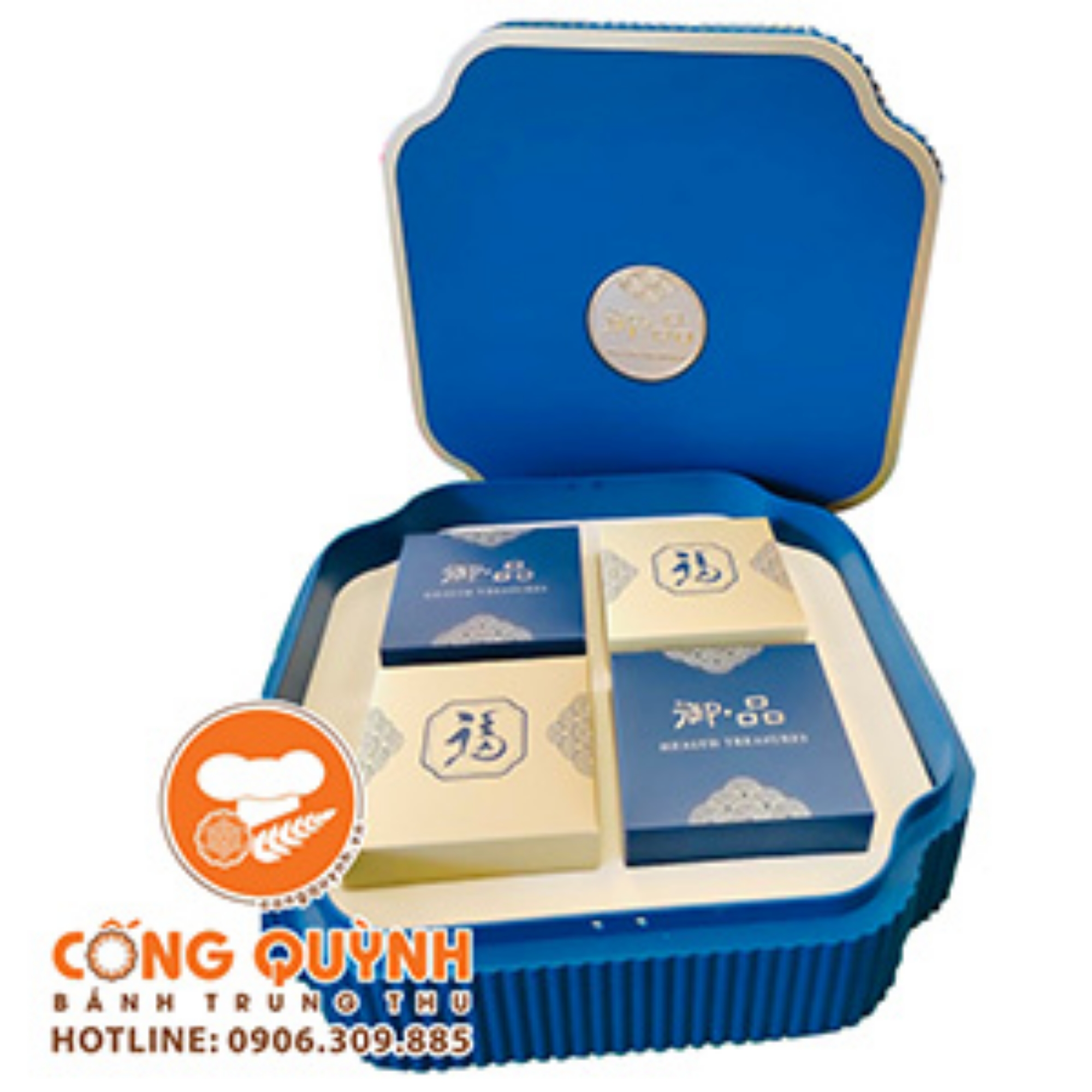 CQ Mart Food & Wine. Bánh Trung Casahana 2023 4 bánh - Hộp Mid Autumn ...