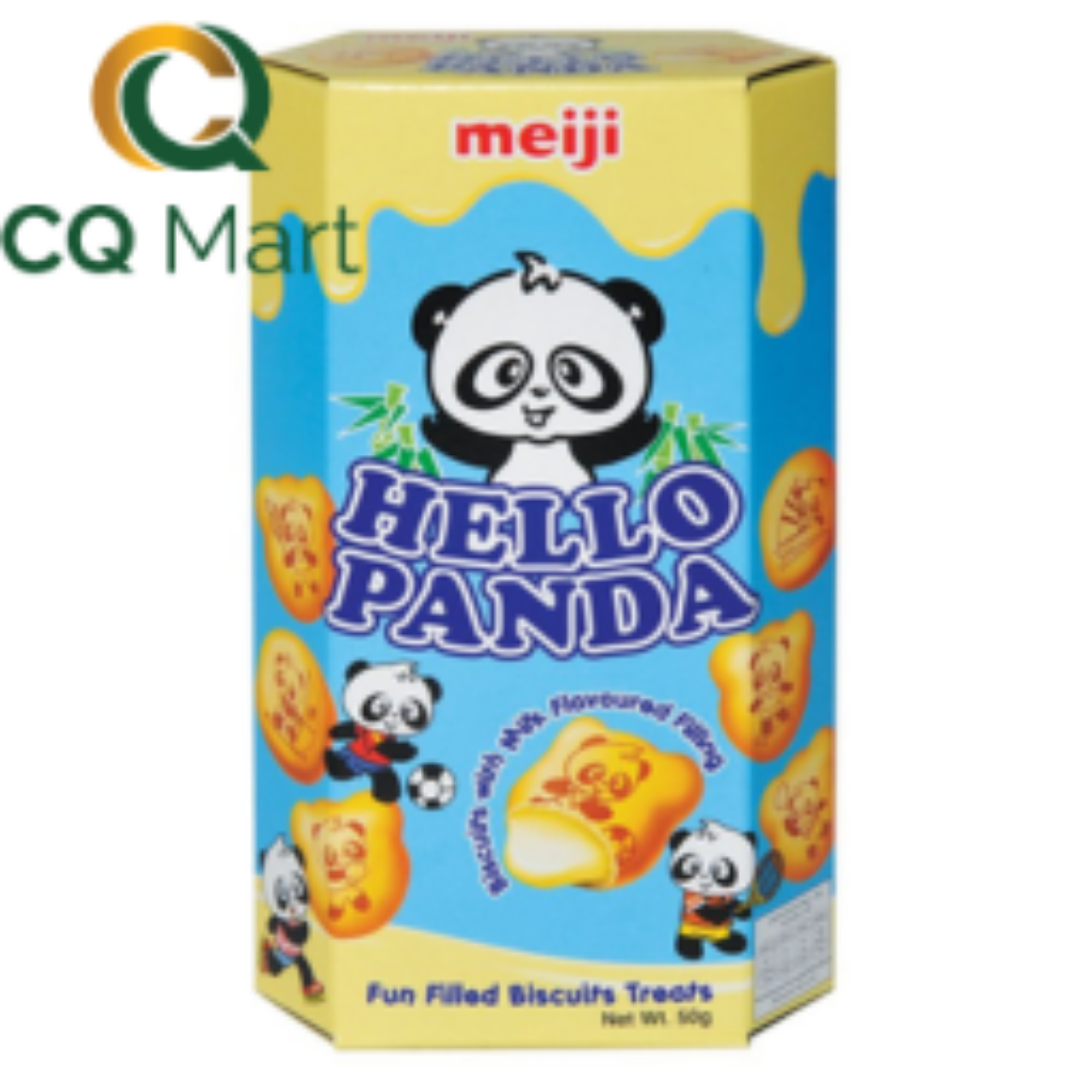 CQ Mart Food & Wine. Bánh Gấu Hello Panda Sữa 50g