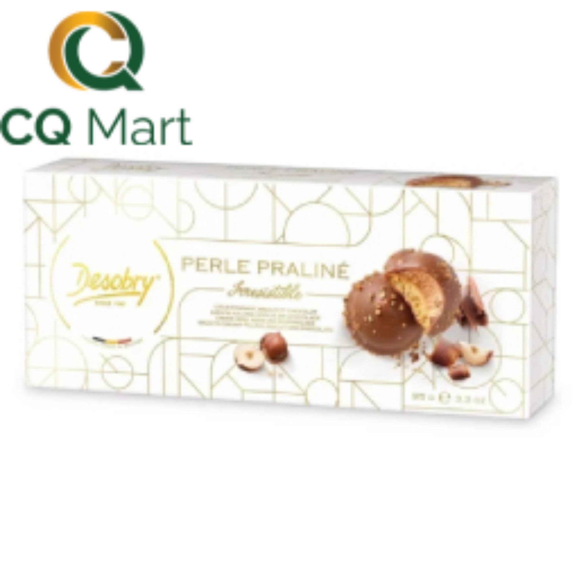 CQ Mart Food & Wine. Bánh quy Desobry Perle Praline Frresistible 95g