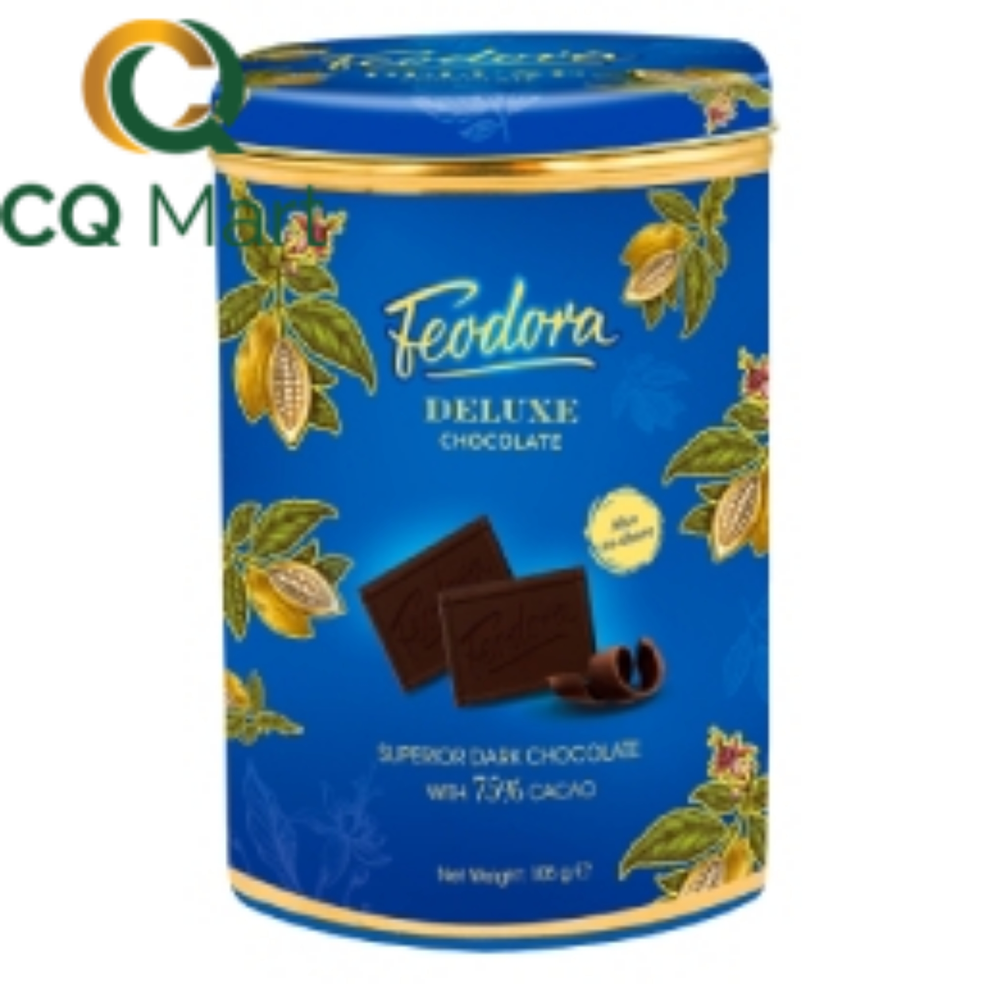 CQ Mart Food & Wine. Socola Feodora Superior Dark Chocolate with 75% ...