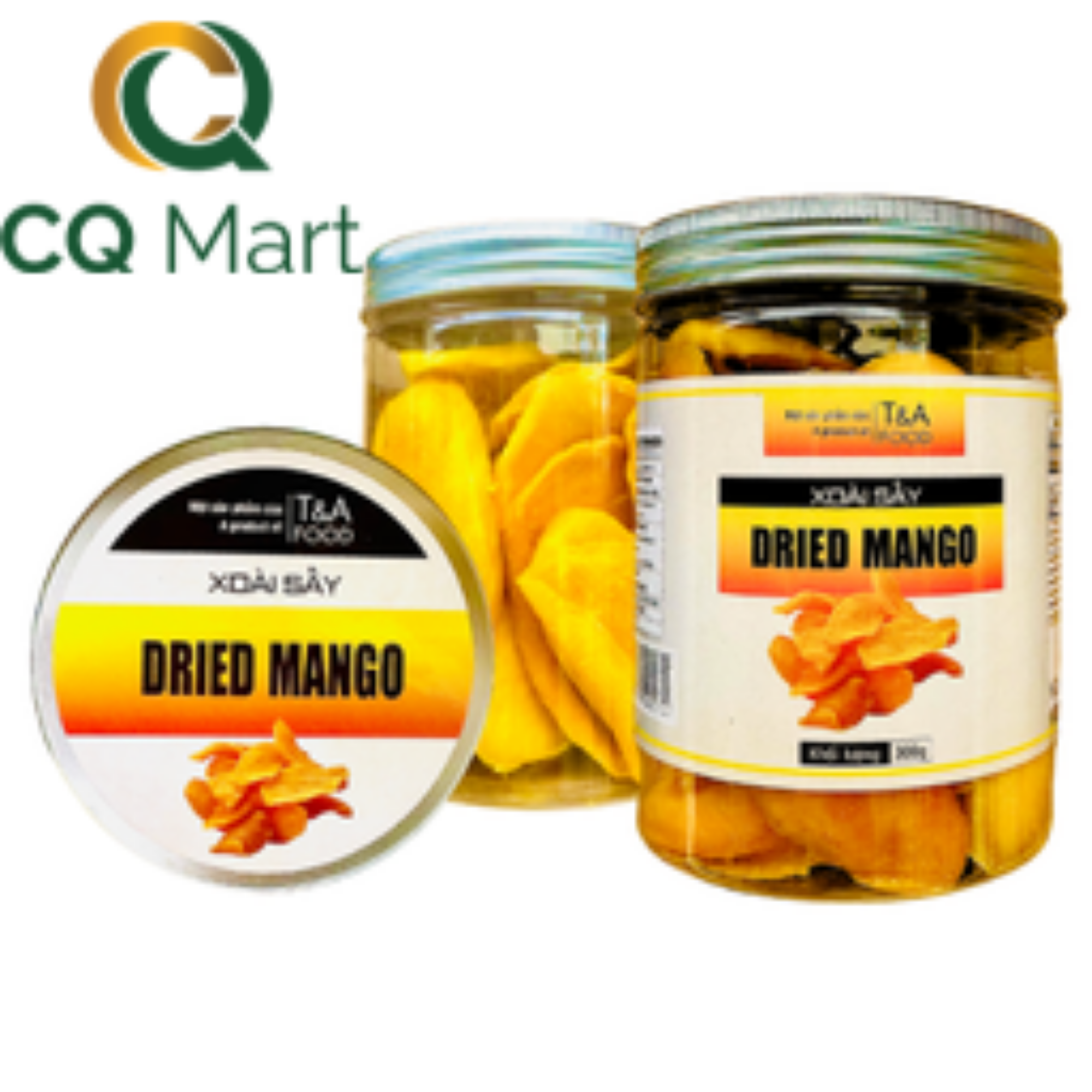 CQ Mart Food & Wine. Xoài Sấy Dẻo T&A 300g