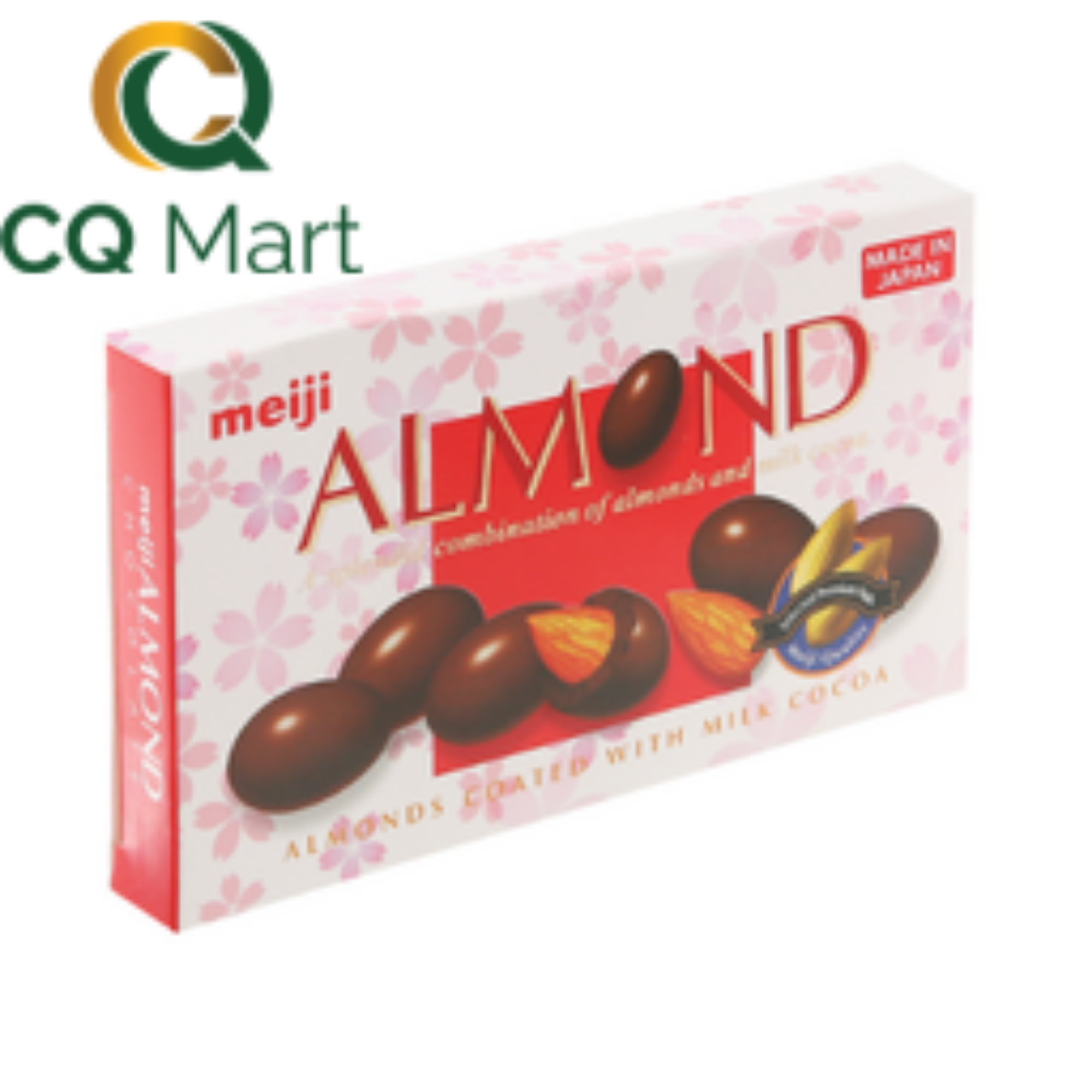 CQ Mart Food & Wine. Chocolate Hạnh Nhân Meiji 42g