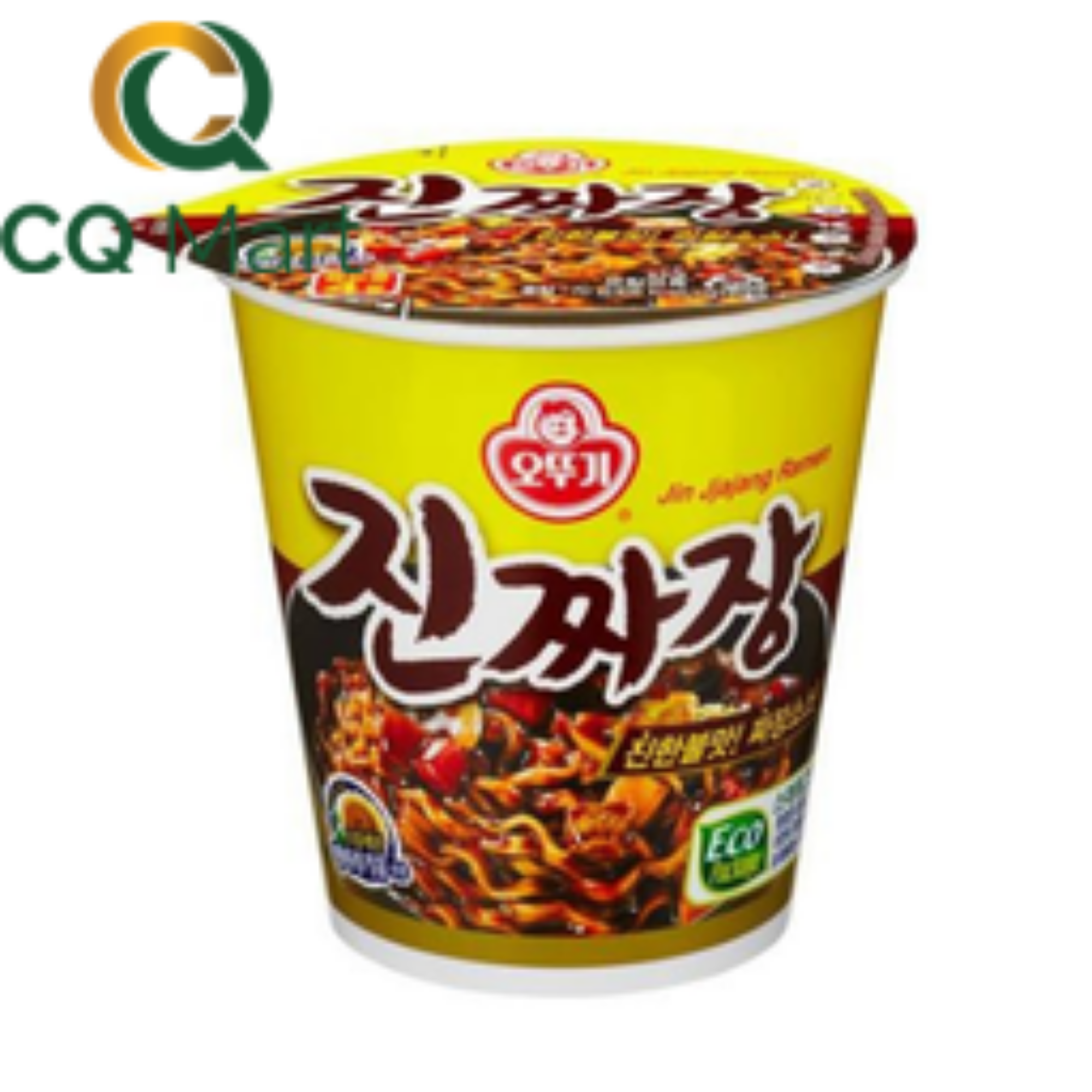 CQ Mart Food & Wine. Mì Ly Jin Jjajang Xốt Tương Đen Ottogi 70g