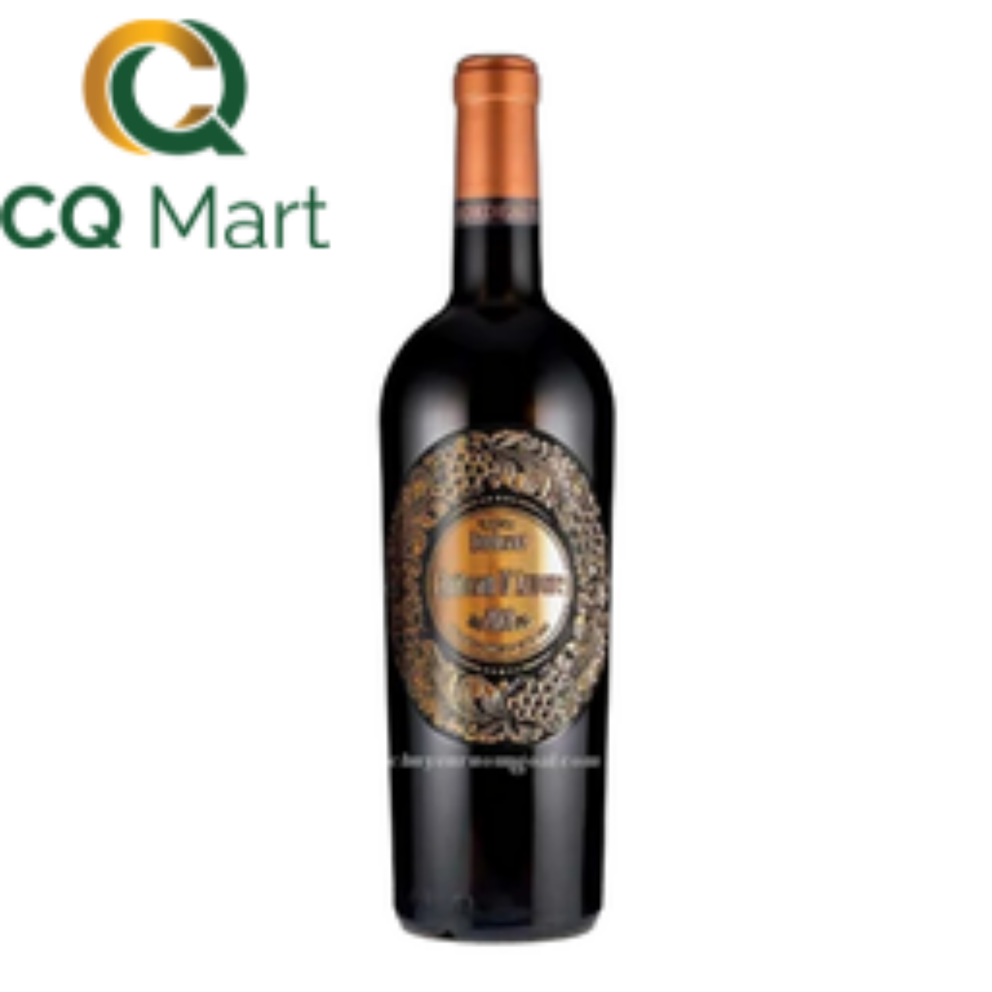 CQ Mart Food & Wine. Rượu Vang Pháp Chateau D'Aurore Bordeaux Tem Đồng