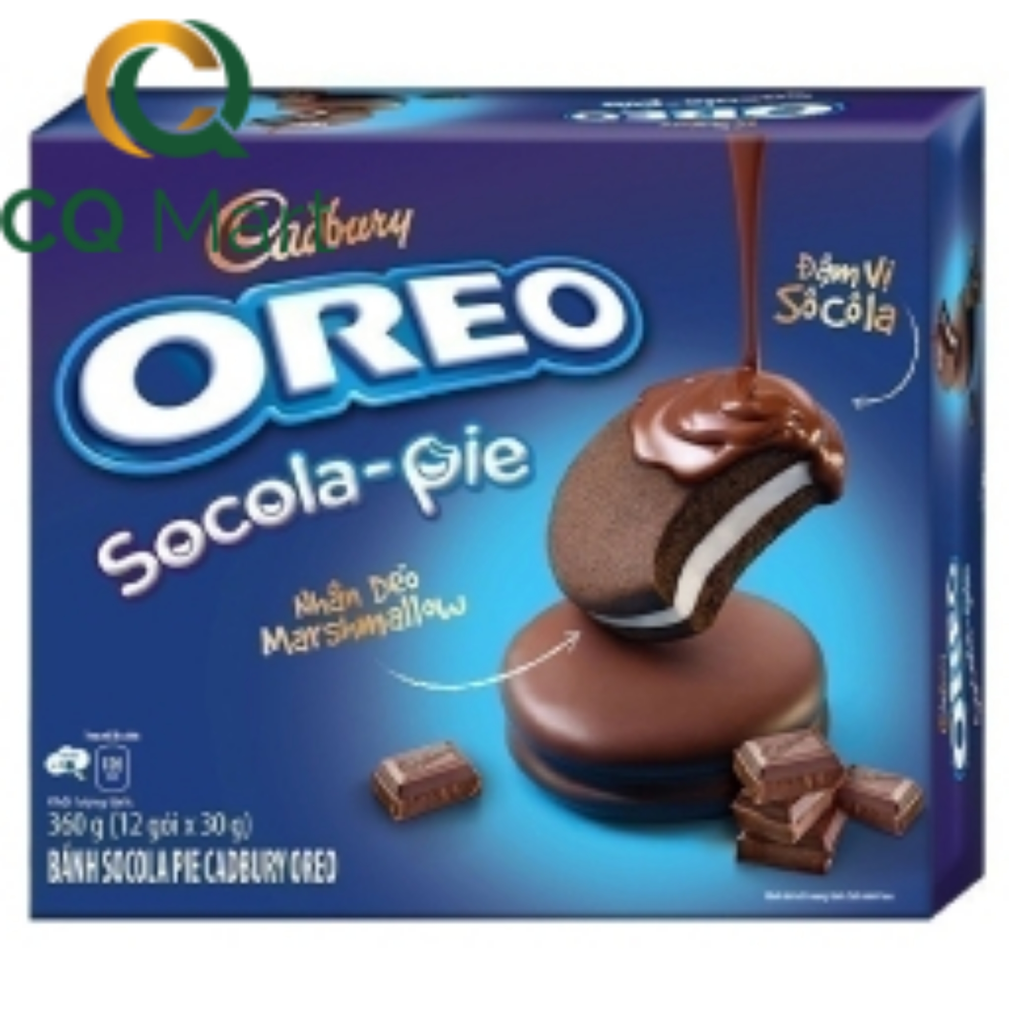 CQ Mart Food & Wine. Bánh Oreo Socola - Pie 336g