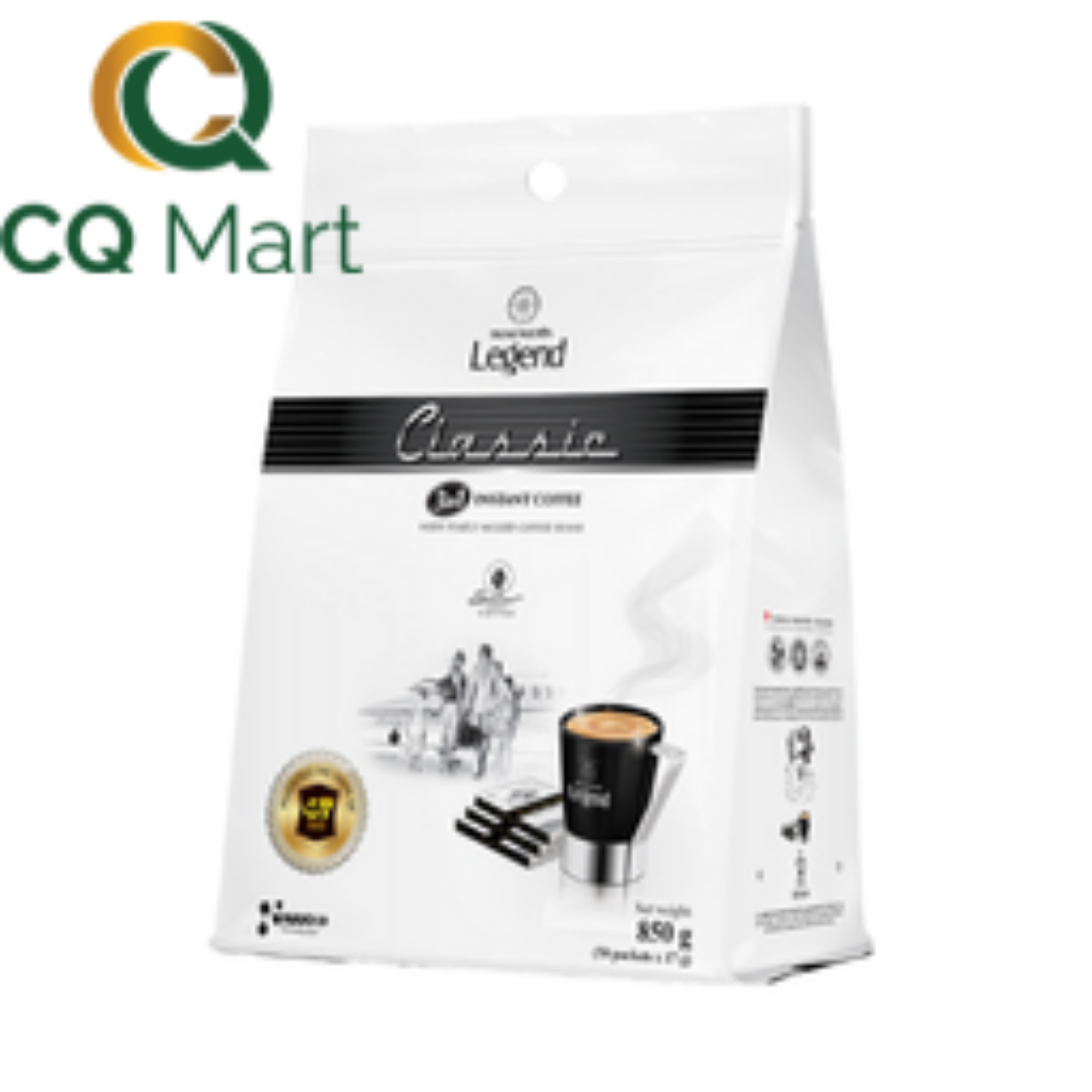 CQ Mart Food & Wine. Cà Phê Trung Nguyên Legend Classic 3IN1 Túi 850g