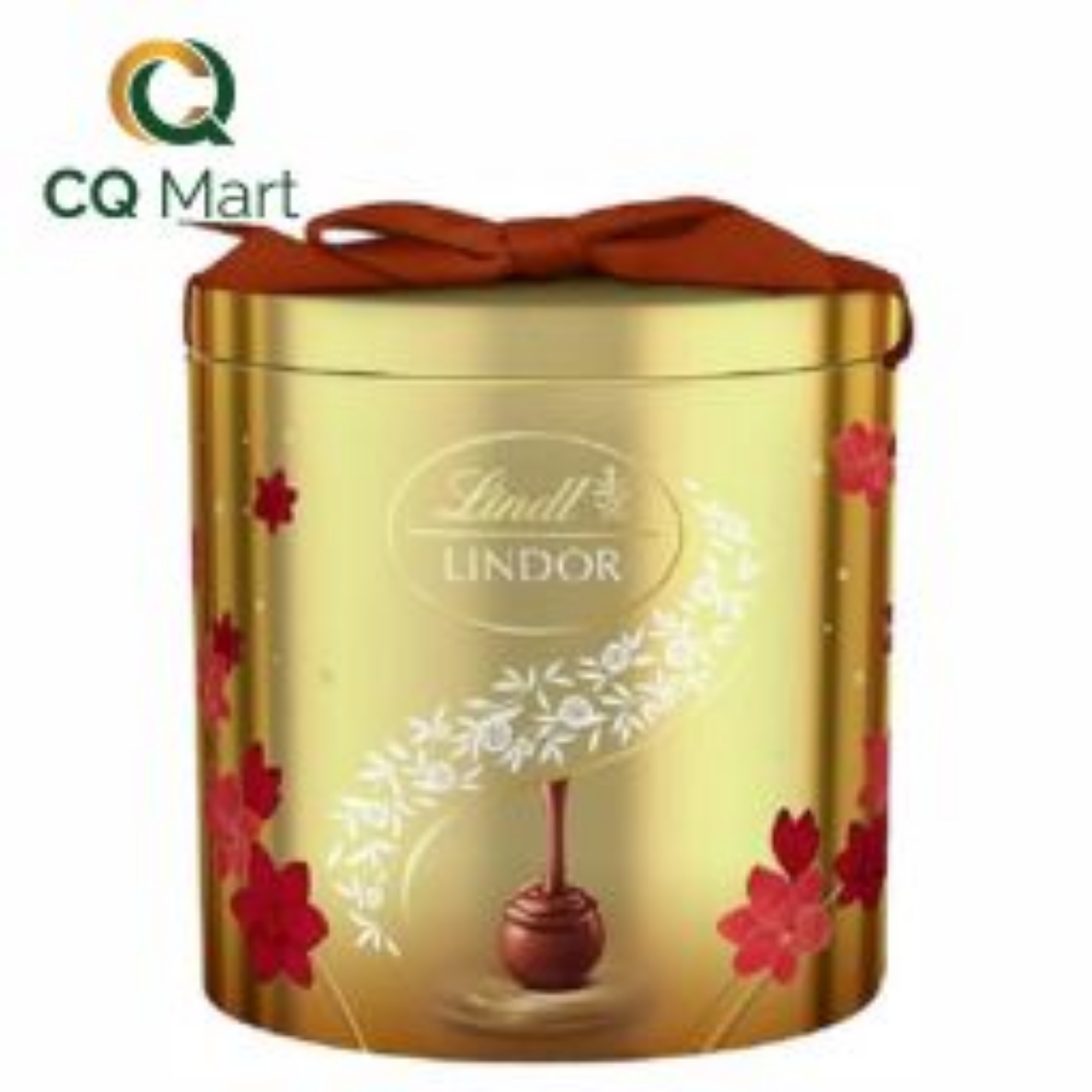 CQ Mart Food & Wine. Chocolate Lindt Lindor Oval Tin 144gr