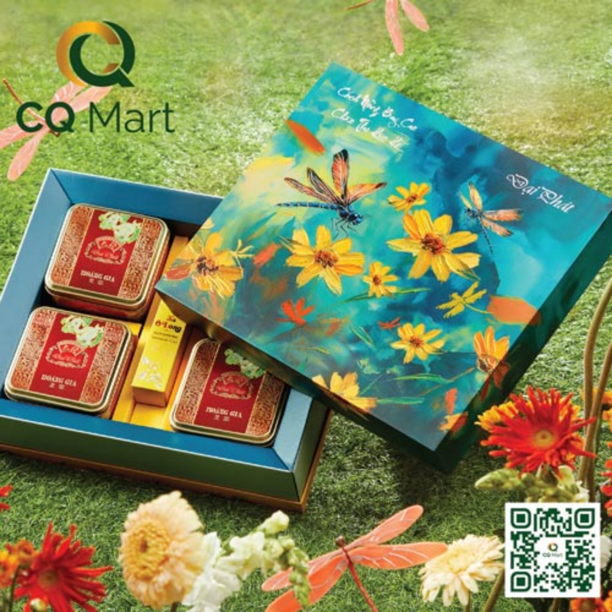 CQ Mart Food & Wine. Bánh Trung Thu Đại Phát - Lễ Hộp Hảo Hạng 202