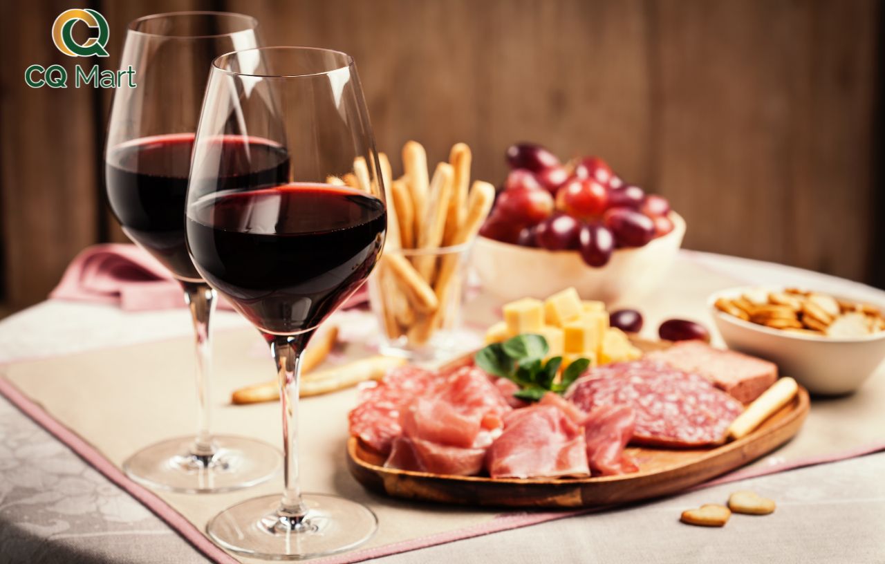 CQ Mart Food & Wine. Rượu Vang Đỏ Ý Heroes Red 14.5% Chai 750ml