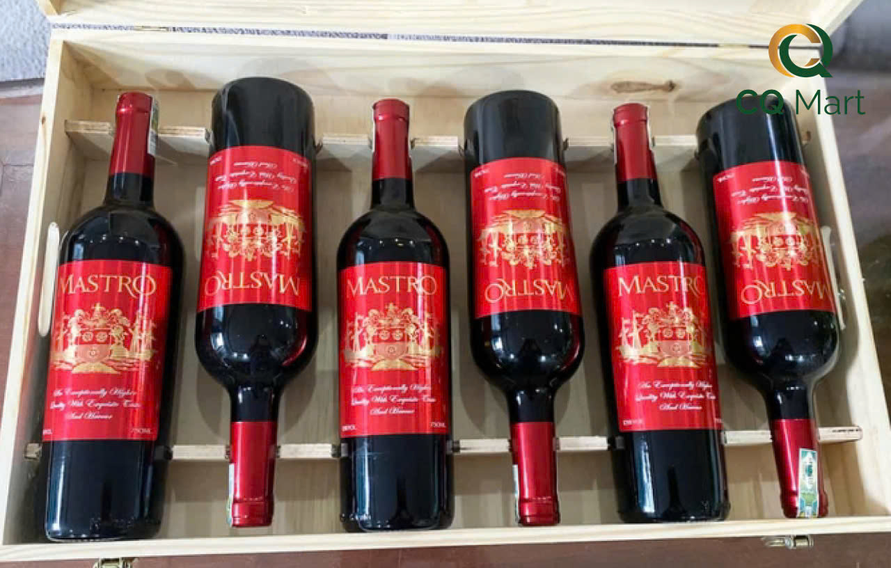 CQ Mart Food & Wine. Rượu vang Mastro 750ml