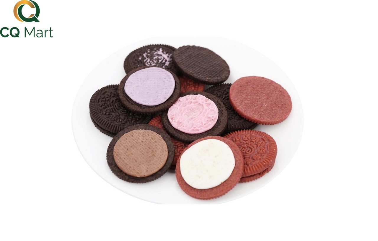 CQ Mart Food & Wine. Bánh Oreo Thập Cẩm Hộp Thiếc 414g